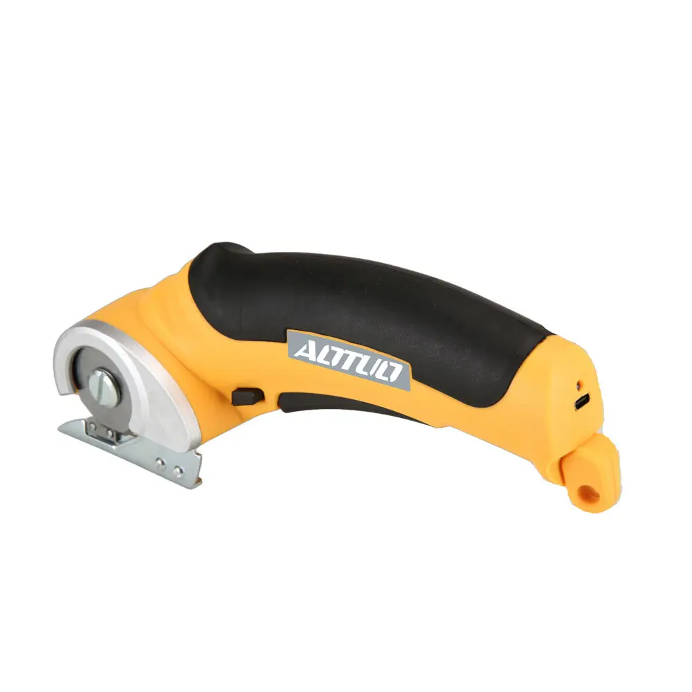 Electric Fabric Cutter Rotary Fabric Cutting Machine 4.2v Li-ion ...
