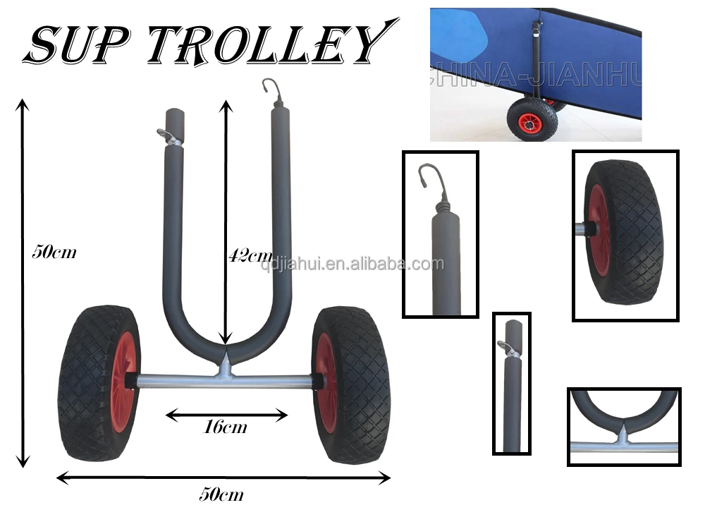 Aluminum Surfboard Trolley Cart And Sup Trolley - Buy Surfboard Trolley ...