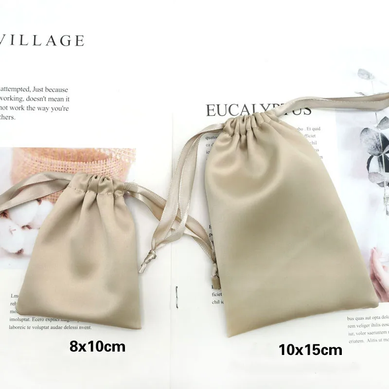 High Quality Stain Pouch Hot Stamping Logo Custom Jewelry Pouch ...