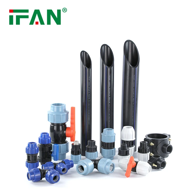 Ifan Oem Hdpe Pipe Fitting Blue Equal Elbow Pp Hdpe Compression Fittings - Buy Hdpe Pipe Fitting ...