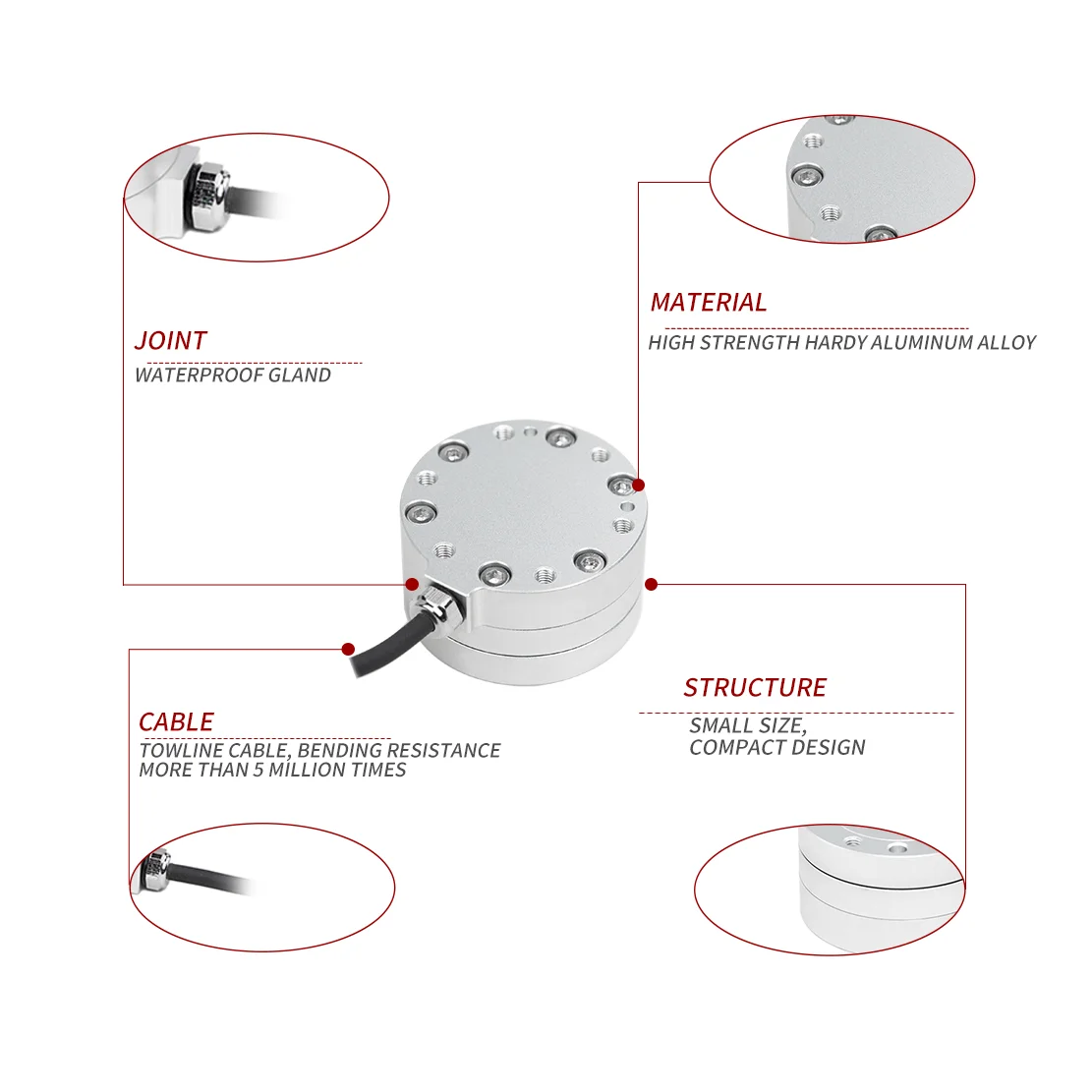 Multi Axis Force Torque Sensor for Education - KWR36 Series