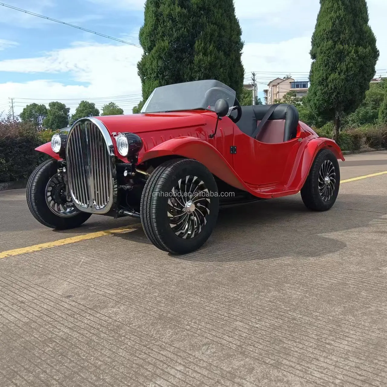 Hot Sale Vintage 72V Customized 2 Seater Side by Side UTV