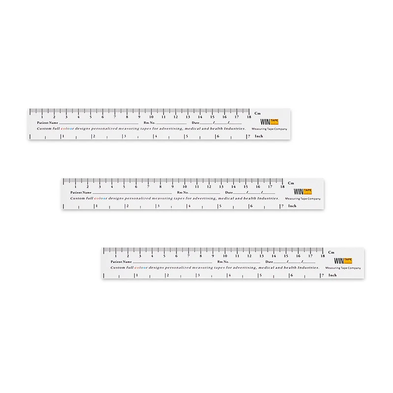 Wintape 18cm Wound Rulers - Printable, Disposable, Durable
