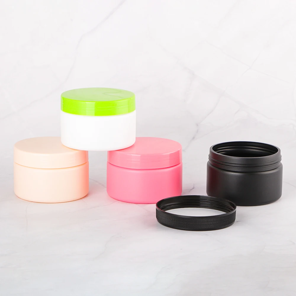 Custom Color 100g 120ml 250ml 8oz Small Purple Frosted Body Butter ...