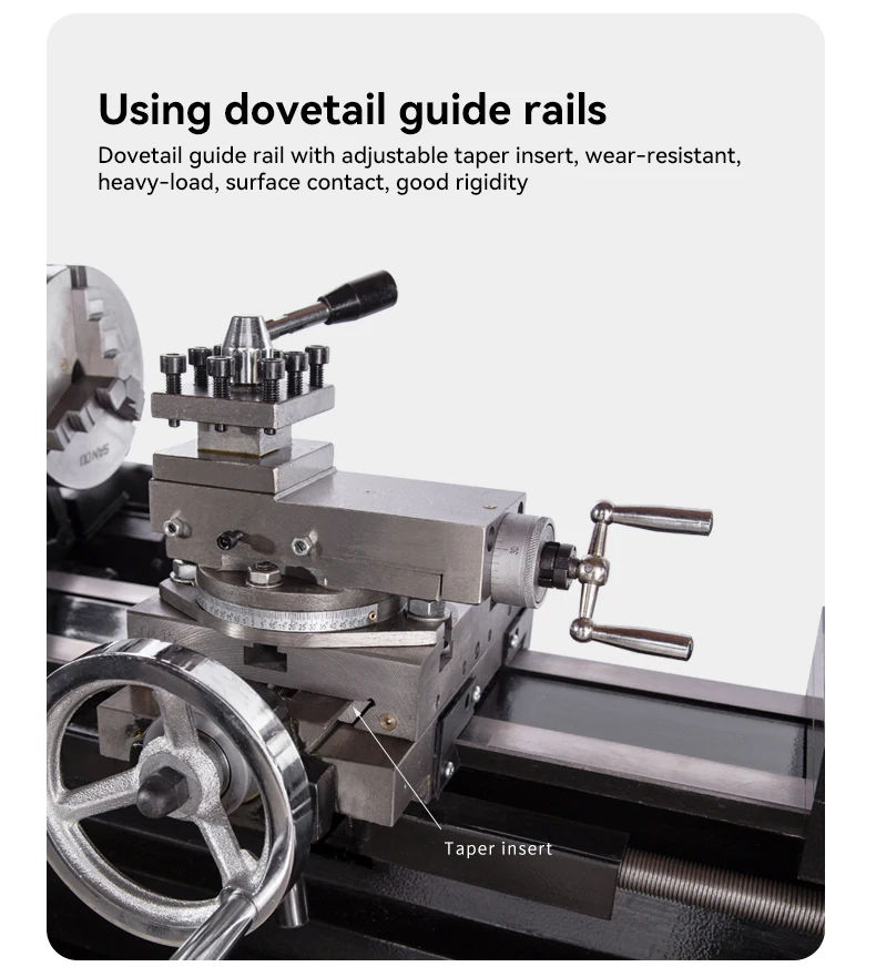 3 in 1 Bench Top Metal Lathe Milling CT300 Combo Machine - 750W, CE/ISO ...