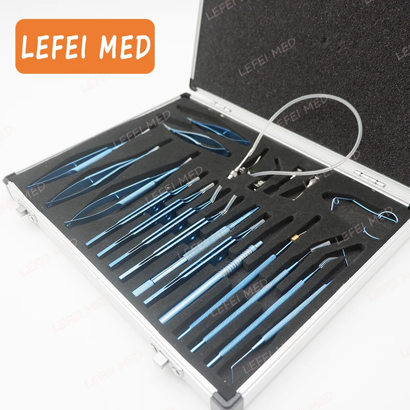 LF9850 Ophthalmic Cataract Surgery Cataract Surgery Instruments 21pcs ...