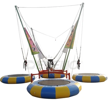High Quality 1-person Outdoor Inflatable Bungee Trampoline For ...
