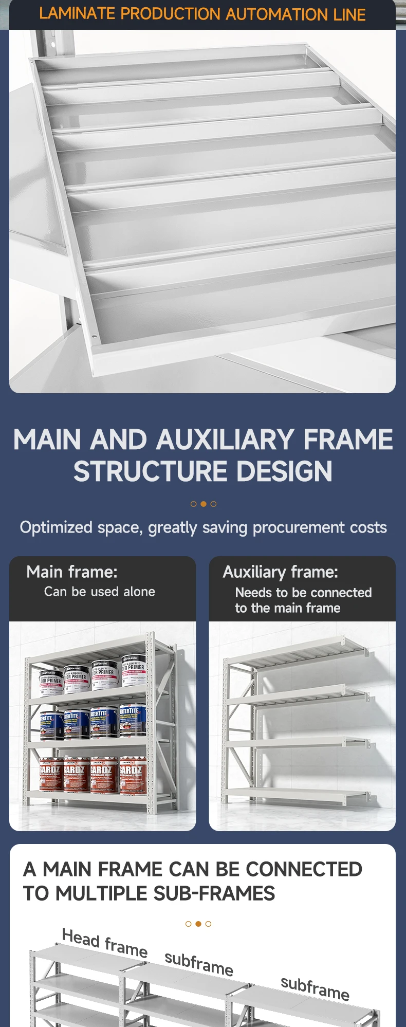 200KG Load Adjustable Medium Duty Steel Shelving Storage Rack Warehouse ...