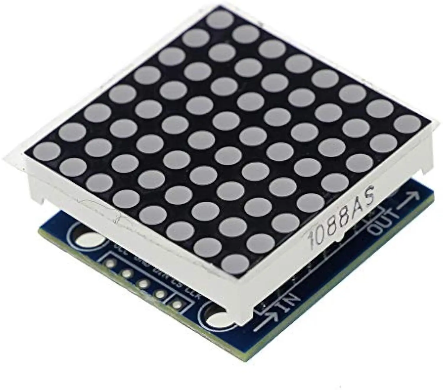 Aismartlink MAX7219 Dot Matrix Module 8x8 LED Display Modules for ...