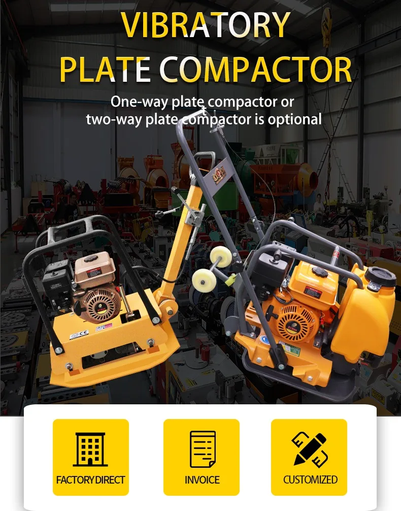 Factory Price Best Sale Compactors and Plate Tamper Handheld Compactor ...