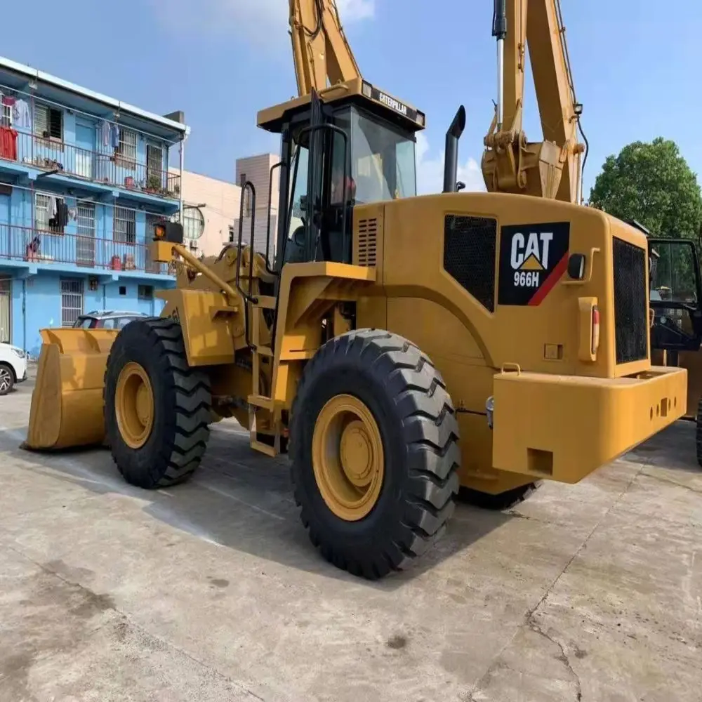 Secondhand Japanese Cat966h Used Wheel Loaders Cheap Price Wheel Loader ...