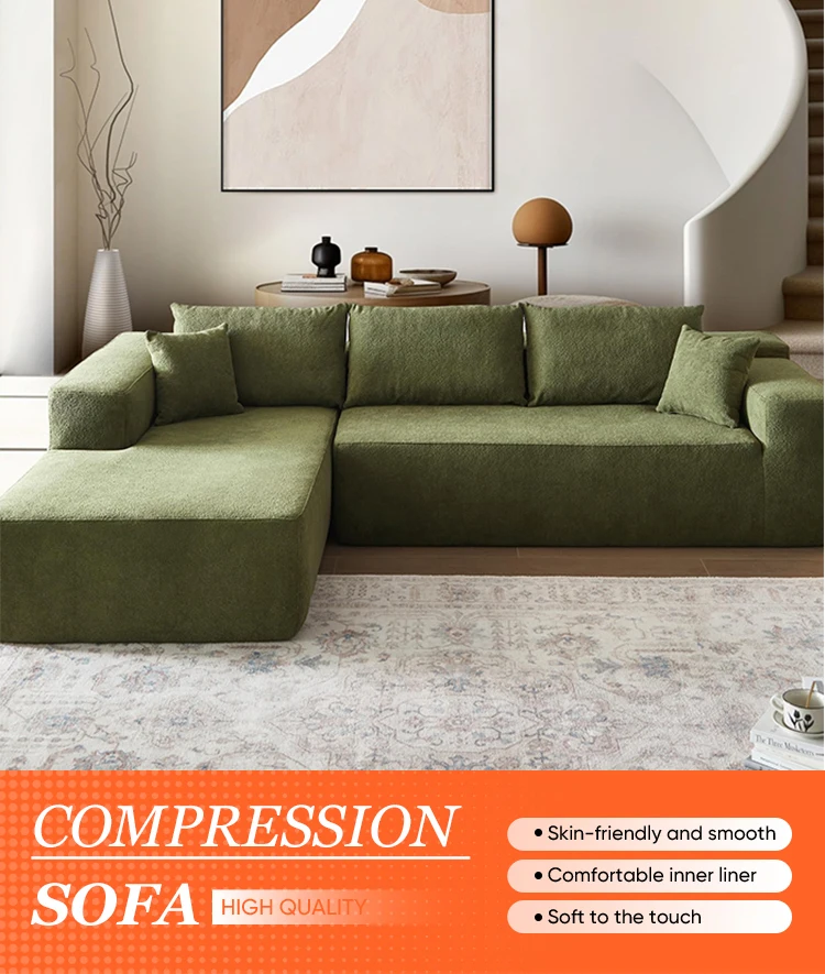 Modular Sectional Sofa with L-Shape Chaise Cloud Sectional Modern Sleeper Couch with Deep Seat ...