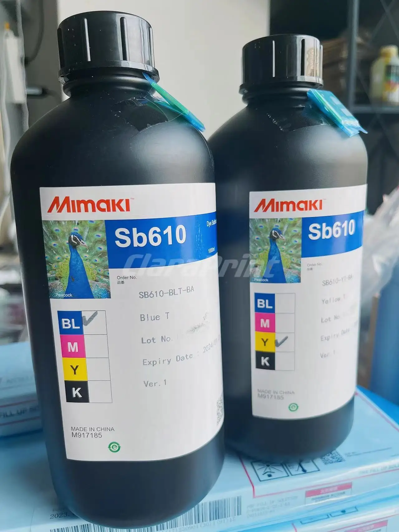 Original Mimaki Sb610 Ink 1000ml Use For Ts100-1600 Sublimation Printer ...
