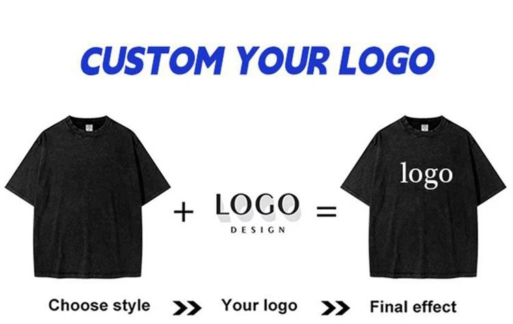 Luxury Drop Shoulder T-Shirts - Custom Brand & Oversized