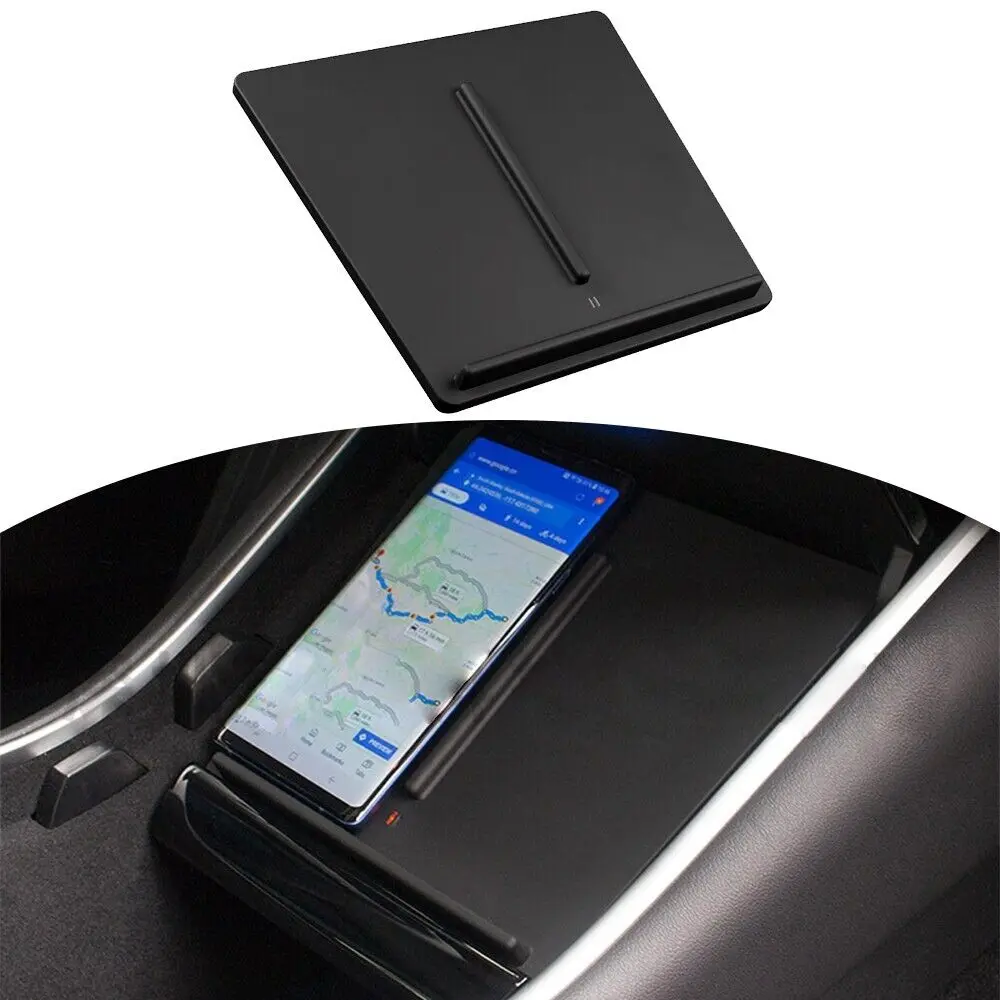 For Tesla Model Y Wireless Car Charger Phone Fast Charging Pad - Buy ...