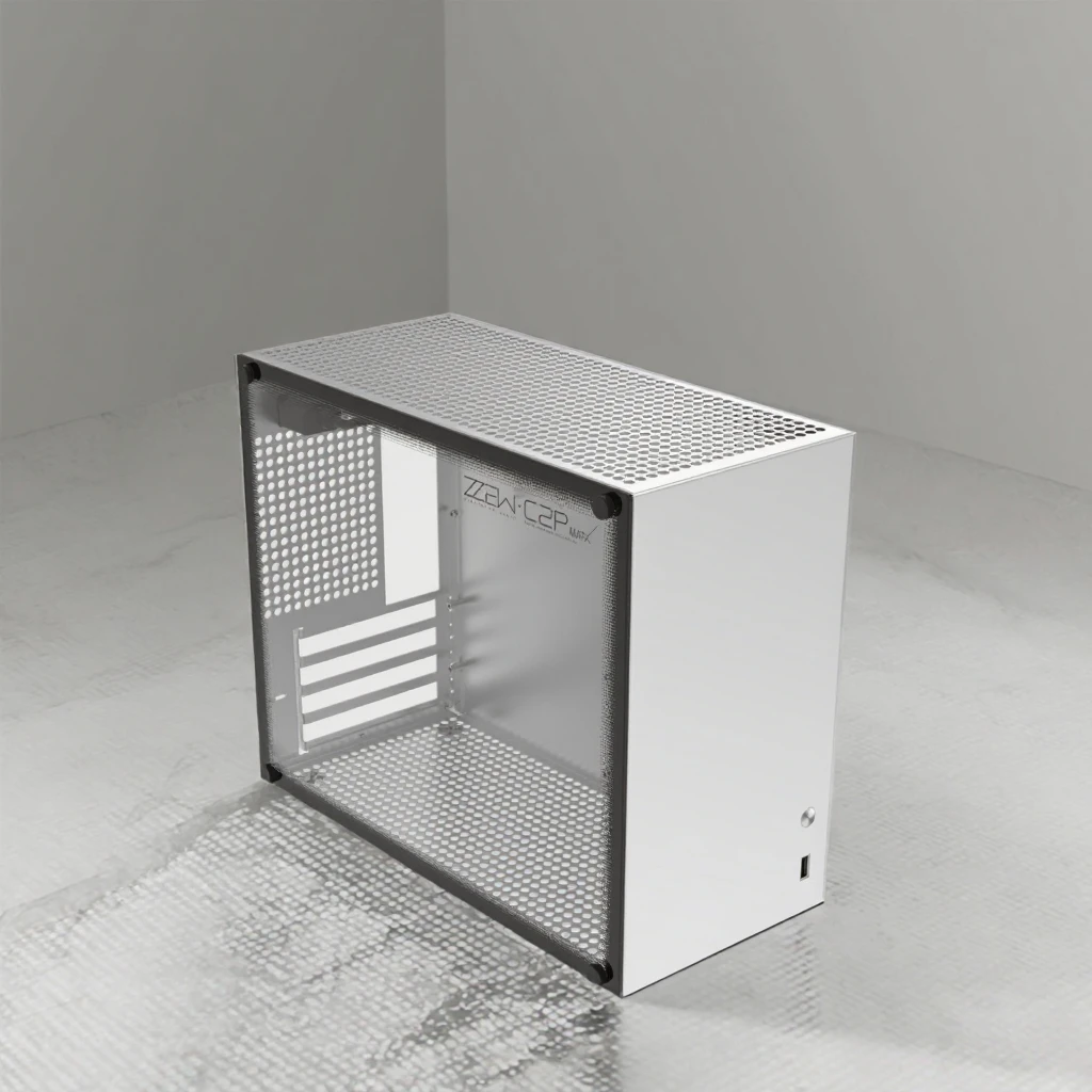ZZAW C2P Aluminum Micro ATX Gaming PC Case - DIY Install