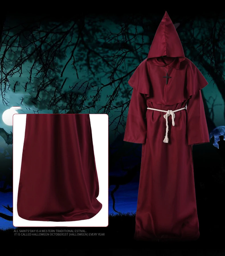 High Quality Priest Outfits - Perfect for Cosplay & Halloween