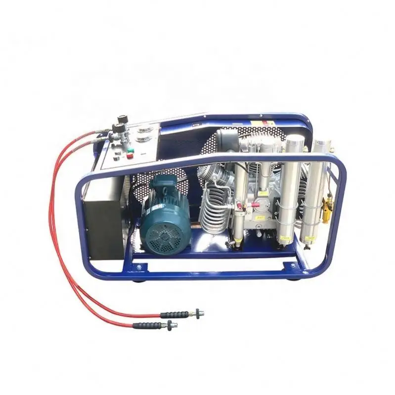 High Pressure Air Compressor Engine 4500psi Scuba Diving Air Compressor ...