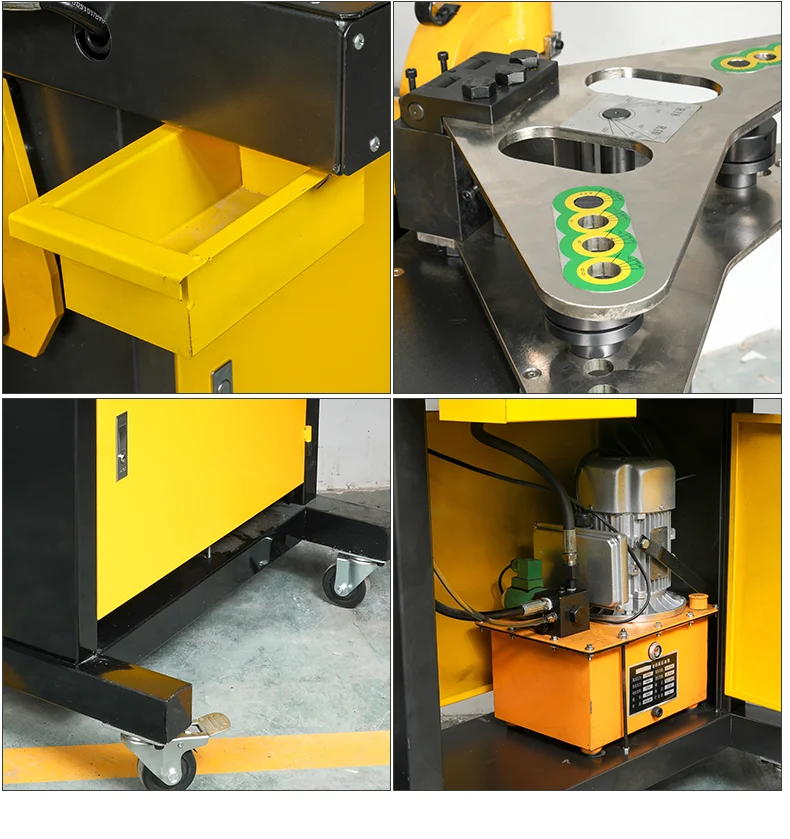 Busbar Processing Processor Machine Copper Punching Bending Cutting ...