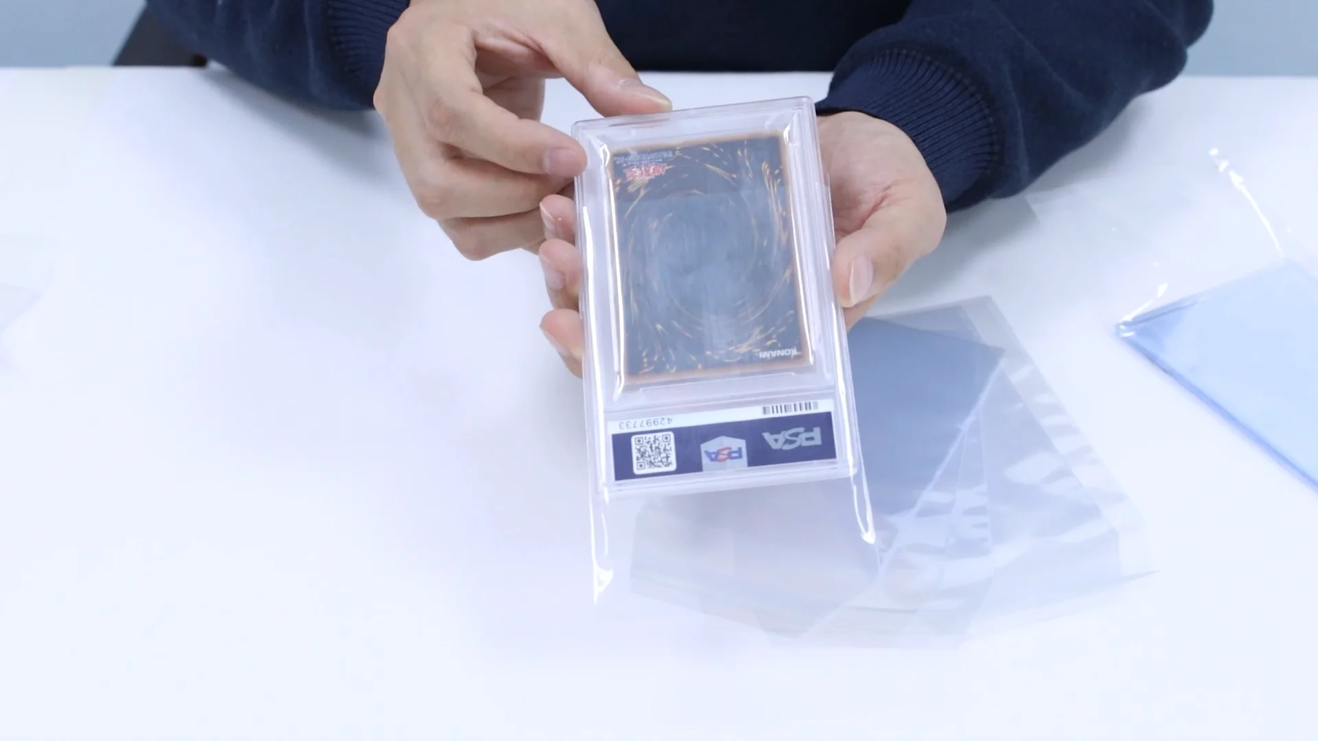 Custom Resealable Psa Csg Graded Card Sleeves For Grading Card - Buy ...