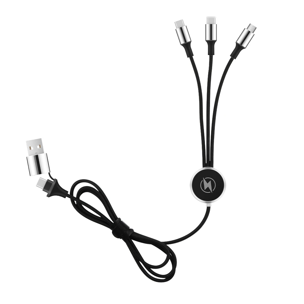 Custom Logo Promotional Gifts - Nylon Braided USB Cables