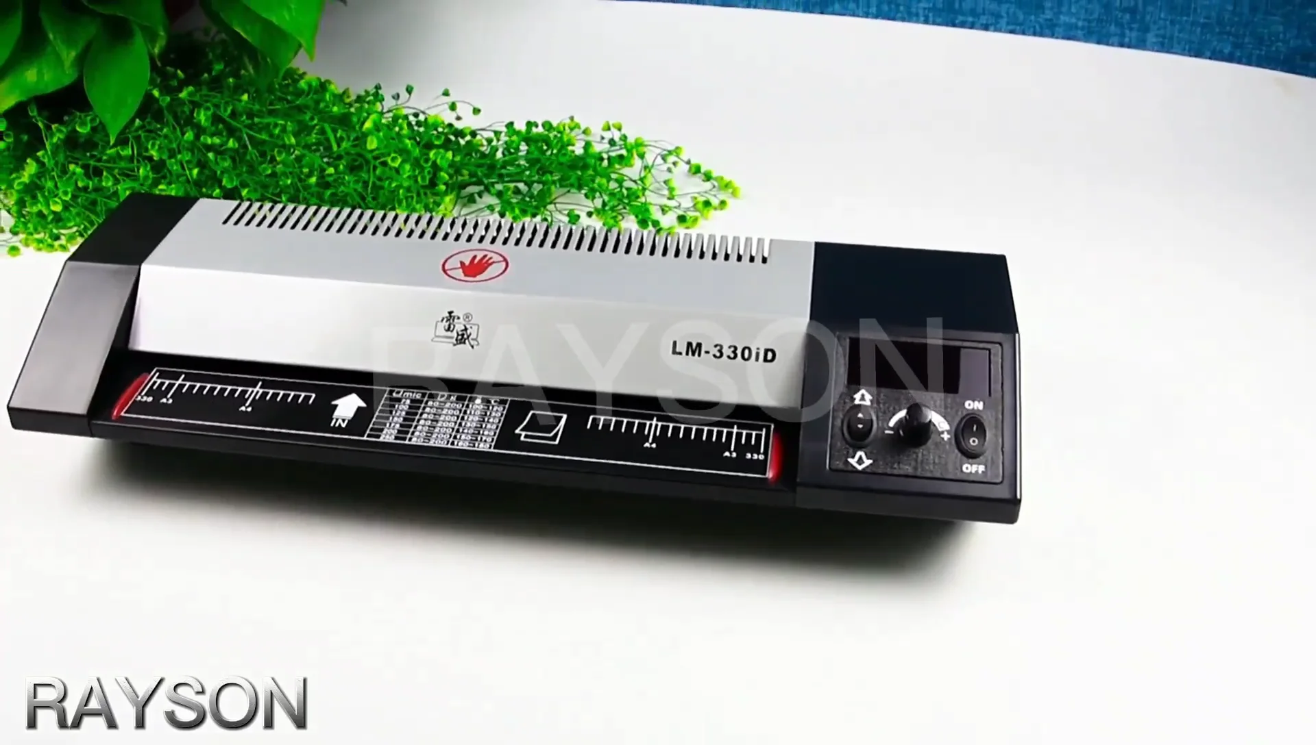 Rayson Lm-330id High Quality Desktop Photo Laminator Cold & Hot Laminator Office Laminator A3 3 ...