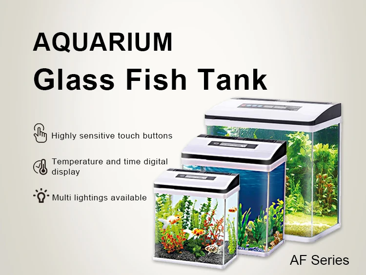 Best Selling Curved Glass Aquarium Fish Tank Intelligent Fish Aquarium ...