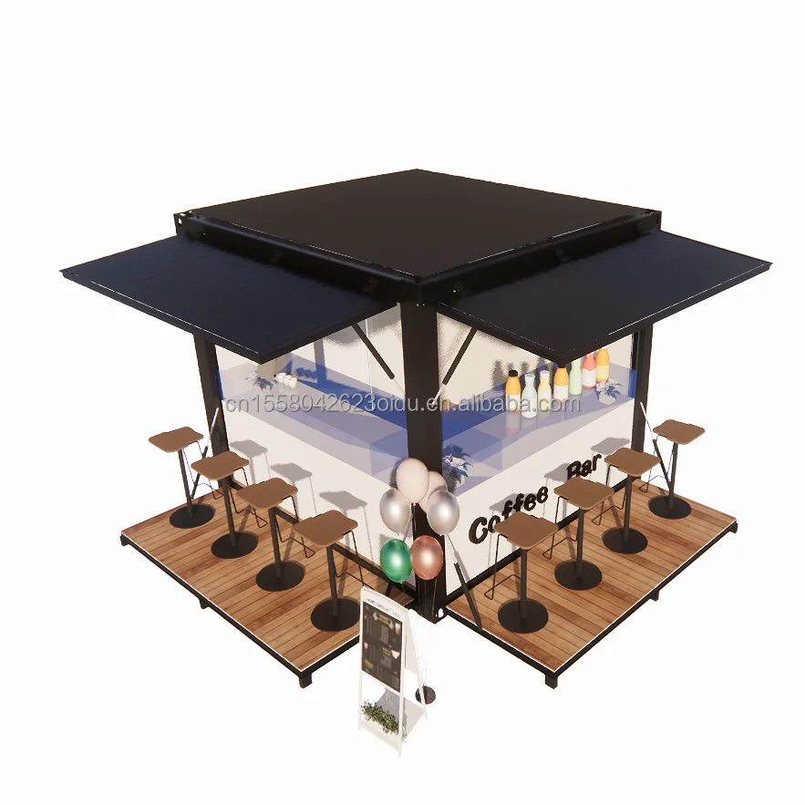 10ft Pop-up Coffee Shop - Fast and Convenient Stall