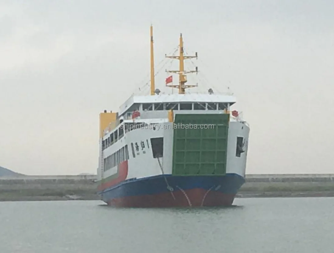 55m RORO Passenger Ship - Durable Steel Hull & Inboard Engine
