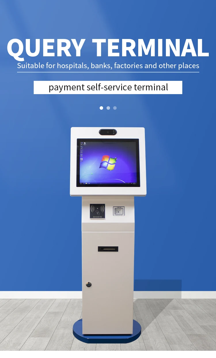 Concert Queue Ticket Vending Machine With Qr Scanner Nfc Camera Self ...