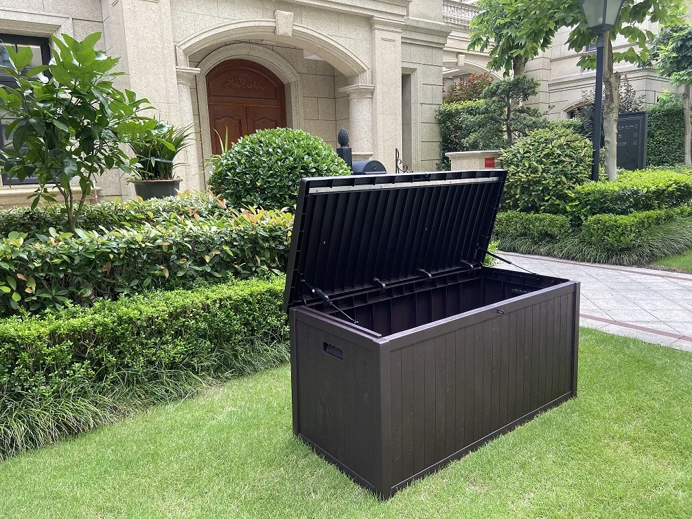 Large Home Garden Plastic Storage Outdoor Storage Pool Deck Box For ...