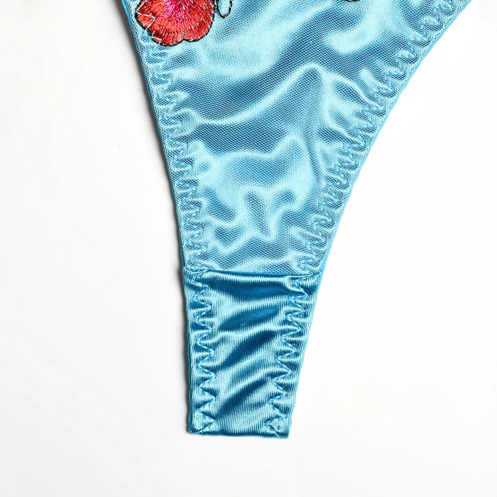 Sexy Flower Lingerie Underwear Women High Quality Luxury Stripper