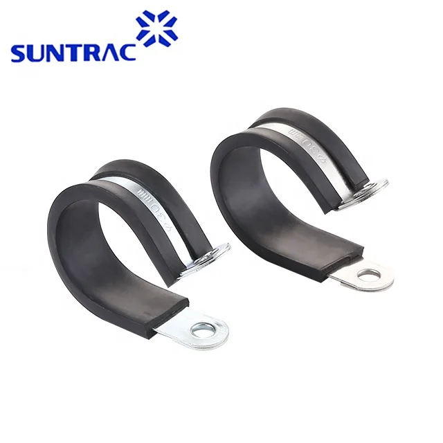High Quality EPDM Rubber Coated P Type Pipe Clamps Hose Clamps| Alibaba.com