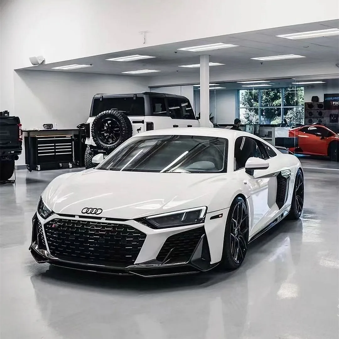 Car parts car body kit for audi R8 old upgrade new look 2021 style ...