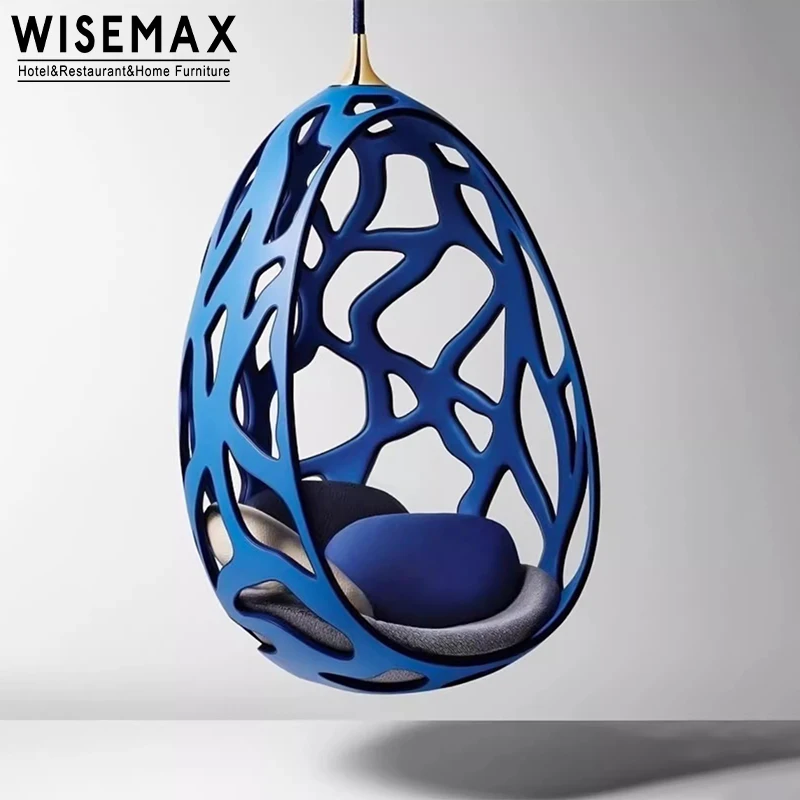 WISEMAX FURNITURE Leisure Indoor Cradle Chair Modern Home Furniture ...
