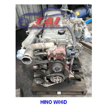 Moteur Diesel Pour Hino W06d,220 V,Japonais,Utilisé - Buy Moteur ...
