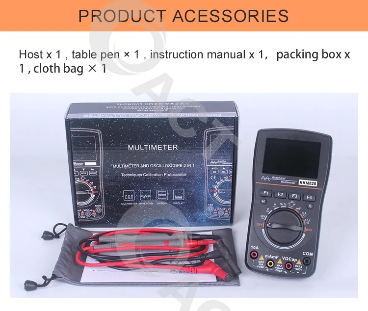 Automotive Oscilloscope Multimeter Led Oscilloscope Multimeter Et828 2 ...