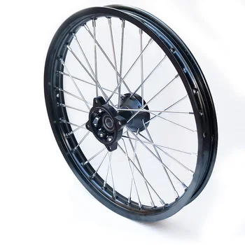 Pit Bike Aluminum Alloy Front Wheel Rim With Aluminum Alloy Hub 17 Inch ...