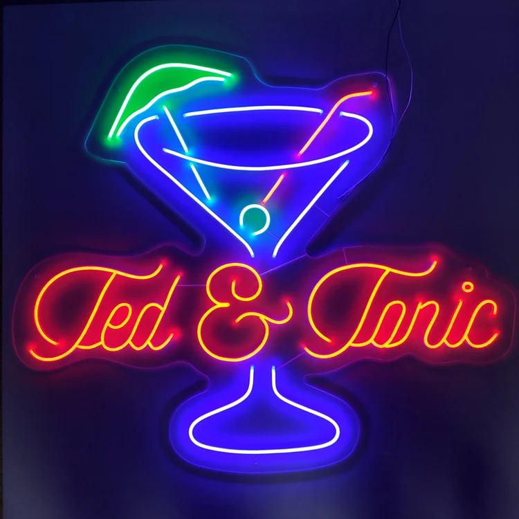 Cosun neon led sign smoke led love sign led bar signs