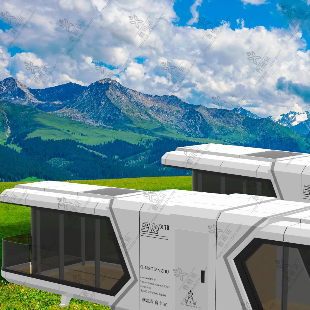 Mobile Living Container House - Starship X50 Space Capsule