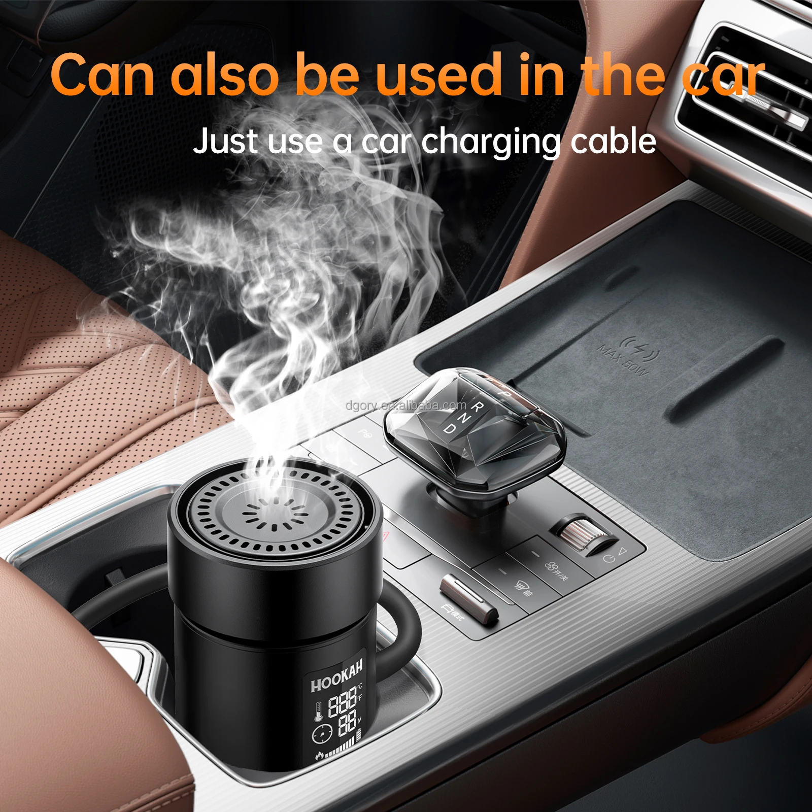 2025 Upgraded Shisha Smart Electric Rechargeable Portable Car ...