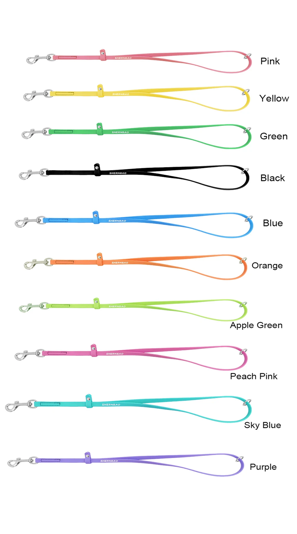 Shernbao PR Series Waterproof PVC Grooming Loop Leash for Dogs & Cats ...
