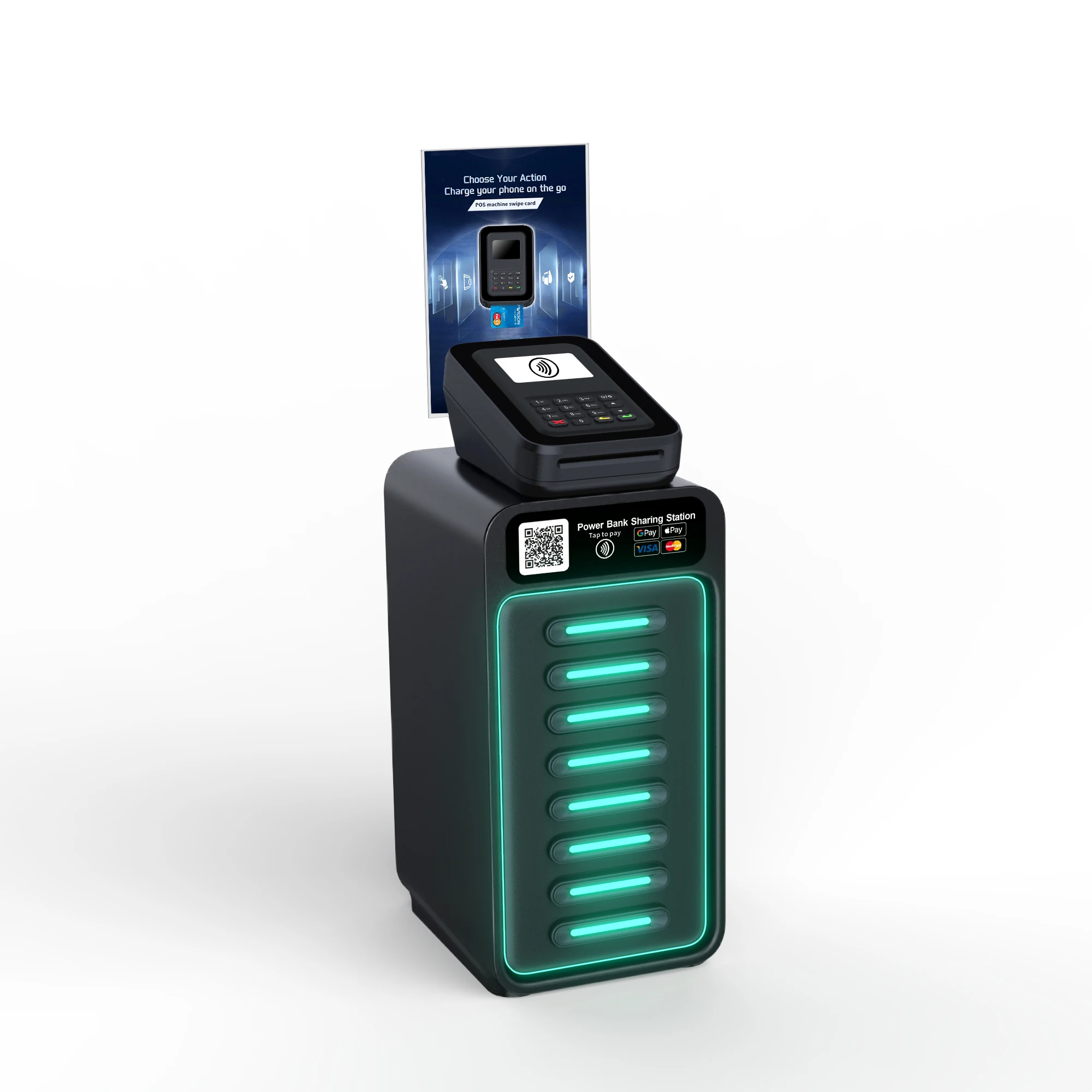 Large Power Bank Vending Machine 36 Port Sharing Mobile Phone Charging ...