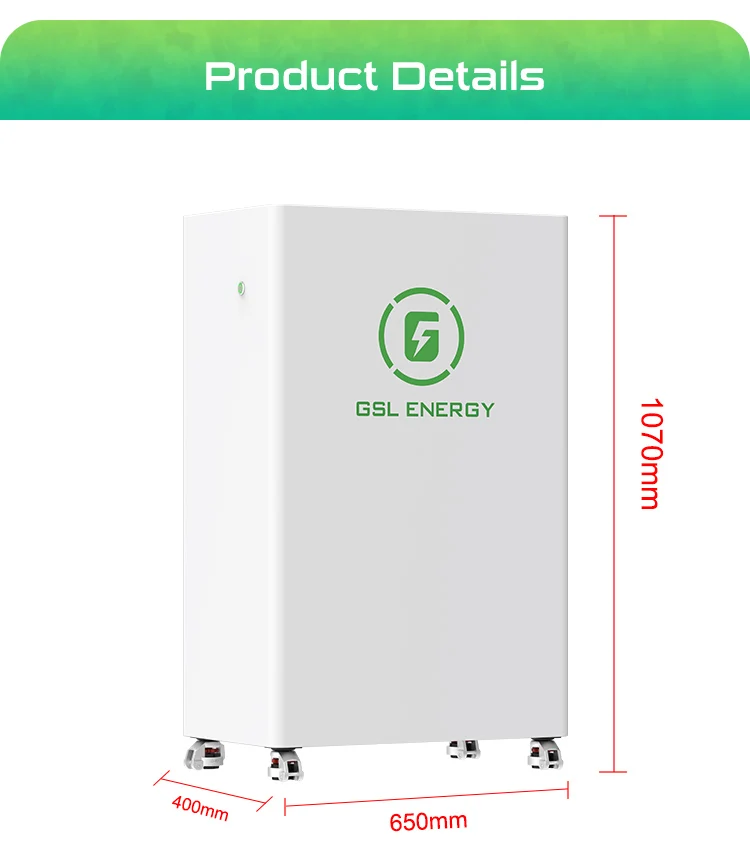 GSL ENERGY 51.2V 400Ah Solar Battery with Wheel 20kWh Easy to Move Home ...