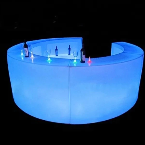 Modern Led Bar Furniture Glowing Bar Table Led Lighting Bar Counter ...
