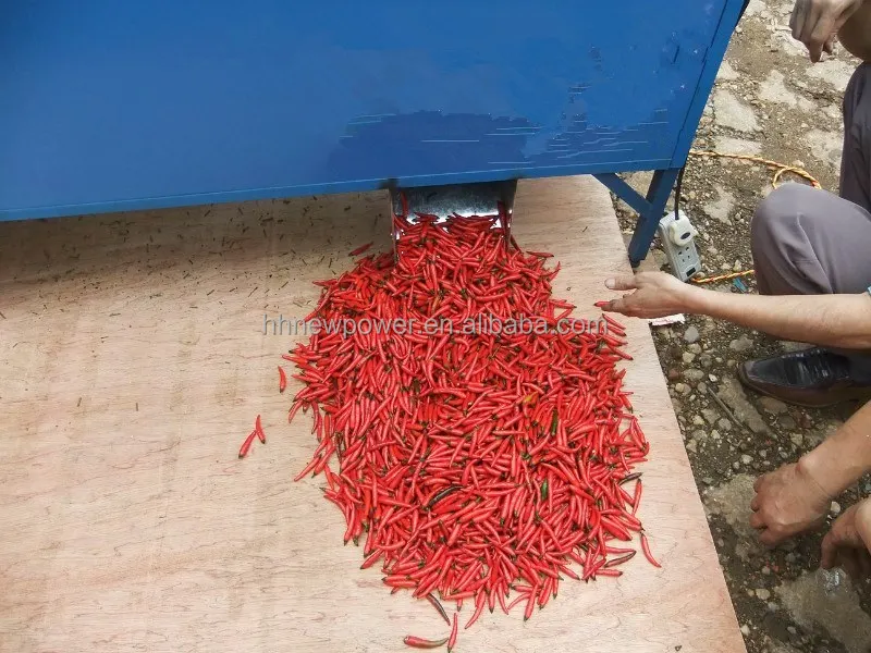 Fresh Pepper Tail Cutting Machine Red Chili Stem Cutting Machine Chilli ...