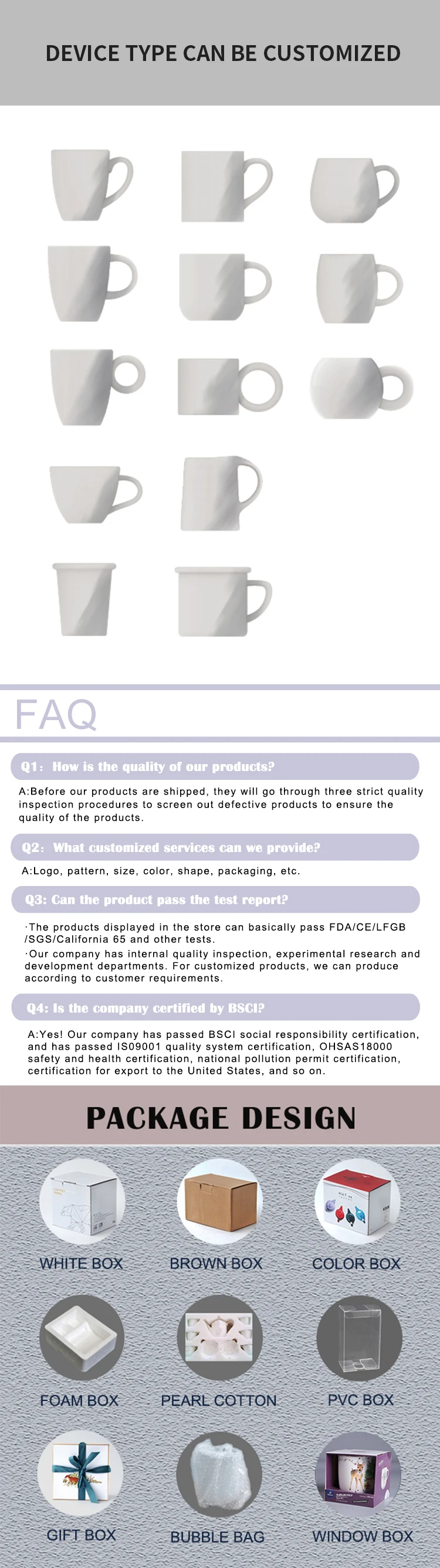 Modern Unique Design Doughnut Shape Matte Nordic Porcelain Coffee Cups ...