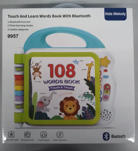 Educational Toys For Kids Learning Magic Book My First Learning Book ...