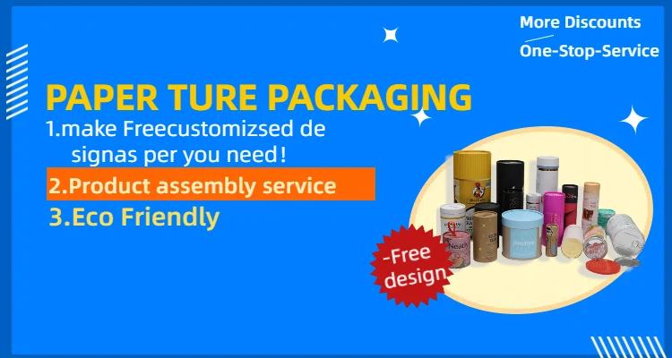 Potato Chips Cardboard Tubes Recyclable Paper Tube Packaging For Chips ...