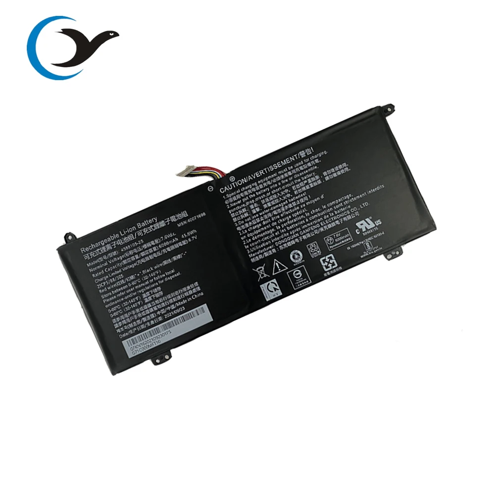 45.6wh /6000mah 4588105-2s Replacement Laptop Battery For Dynabook ...